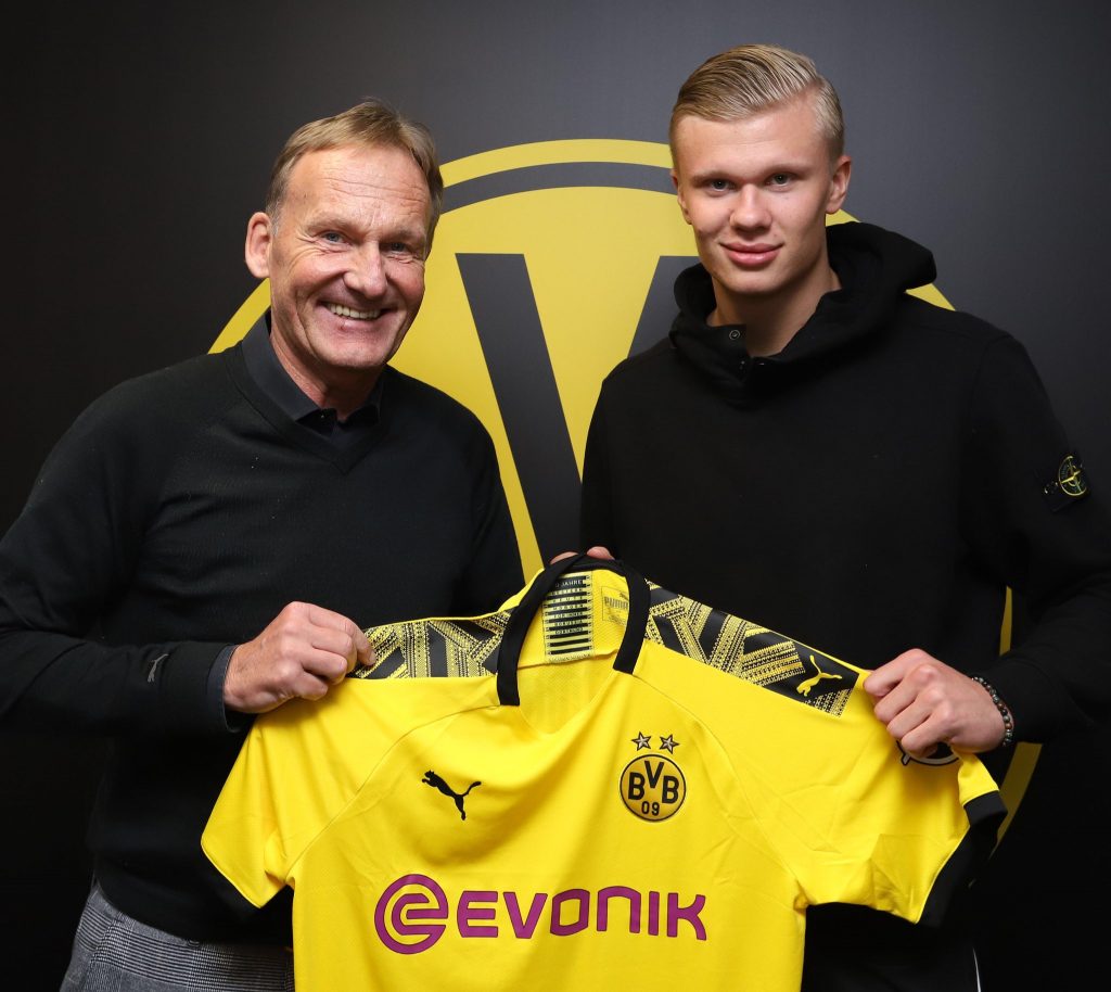 Borussia Dortmund sign Erling Haaland from Red Bull Salzburg - Sporting ...